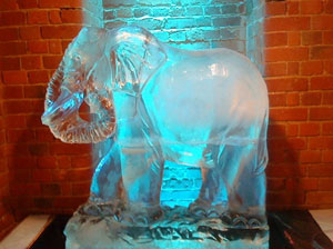 Elephant - Standing | Passion For Ice - Ice Sculpture and Ice Luge ...